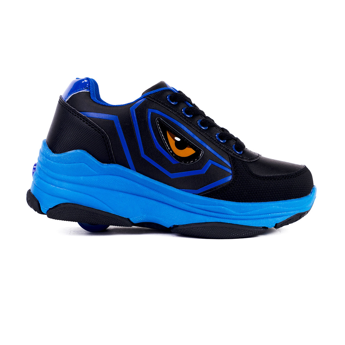 Tenis Patín Speed Rollers Black Monster Roller Negro | Wocoró